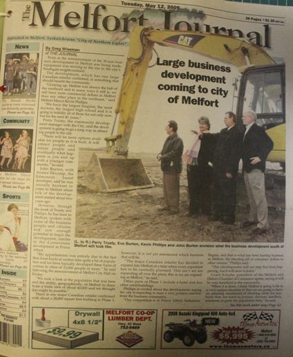 Throwback Thursday:2009 | Melfort Journal