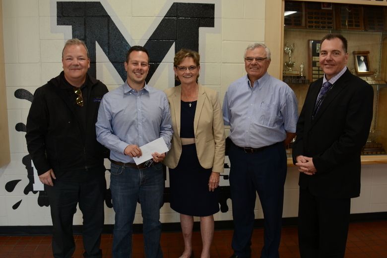 Jordan Harris, an Airdrie teacher, got a surprise visit from Margo and ...