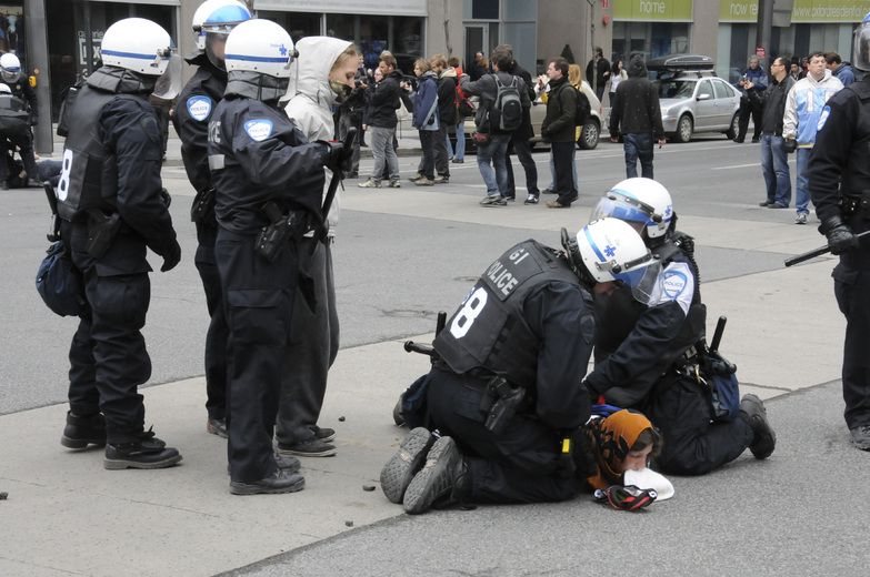 Montreal protest turns violent | Toronto Sun