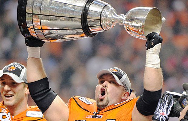 B.C. Lions honour long-time centre Angus Reid on Saturday at BC Place ...