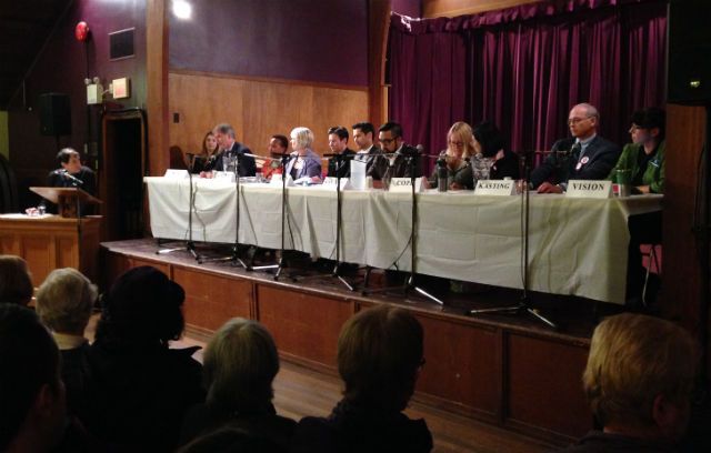 Here’s a list of all-candidate meetings for Vancouver’s Nov. 15 ...