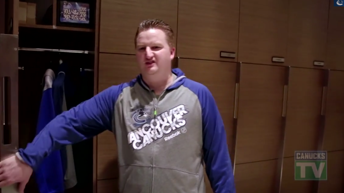 Vancouver Canucks provide a video tour of their locker room facility ...