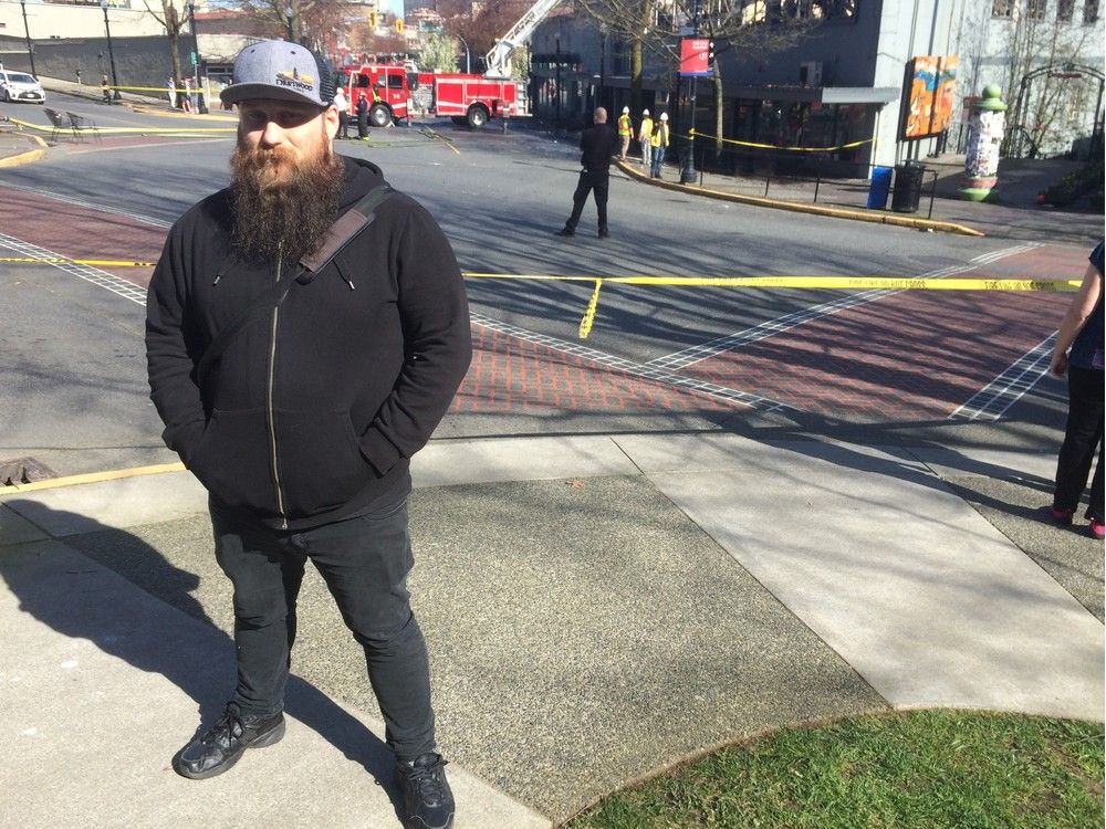 Fire rips through historic Nanaimo building | Vancouver Sun