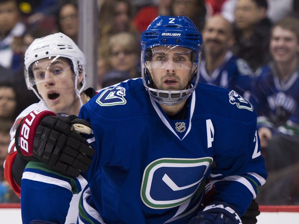 Canuck Dan Hamhuis team’s Masterton nominee, ‘always trying to make a ...