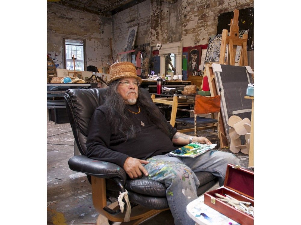 Lawrence Paul Yuxweluptun, the indigenous history painter of modern ...