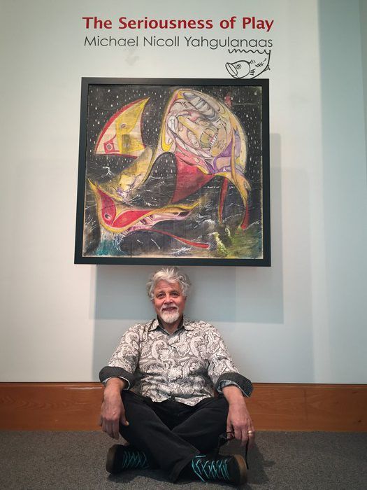 Being serious about play is no joke for Michael Nicoll Yahgulanaas ...