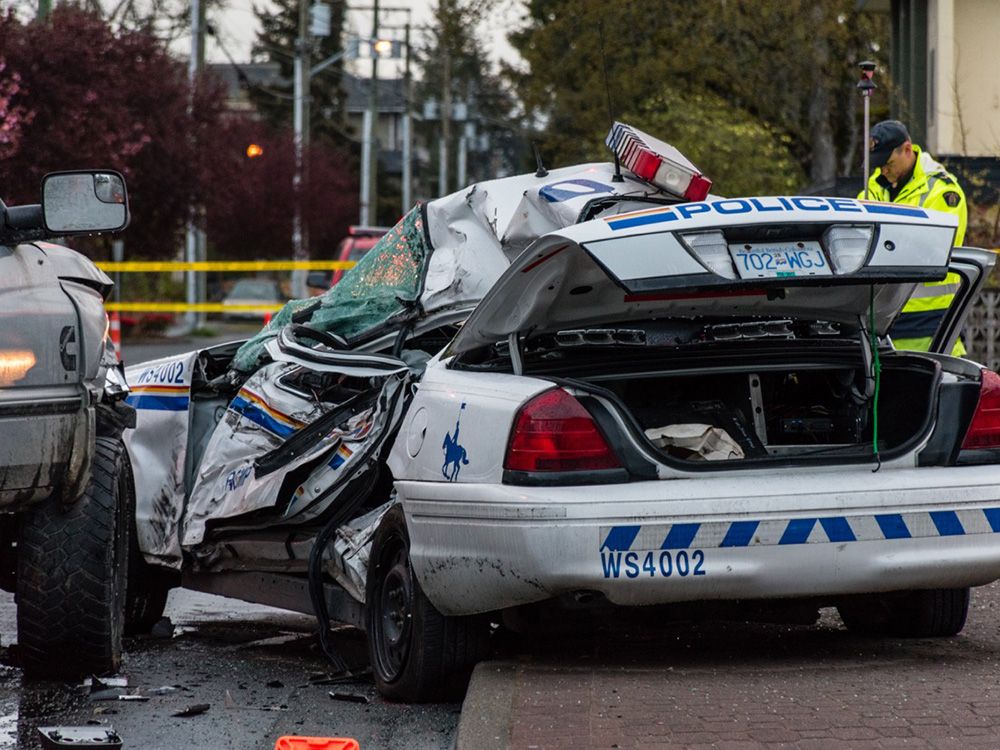 Photos: Vancouver Island RCMP officer killed in collision | Vancouver Sun