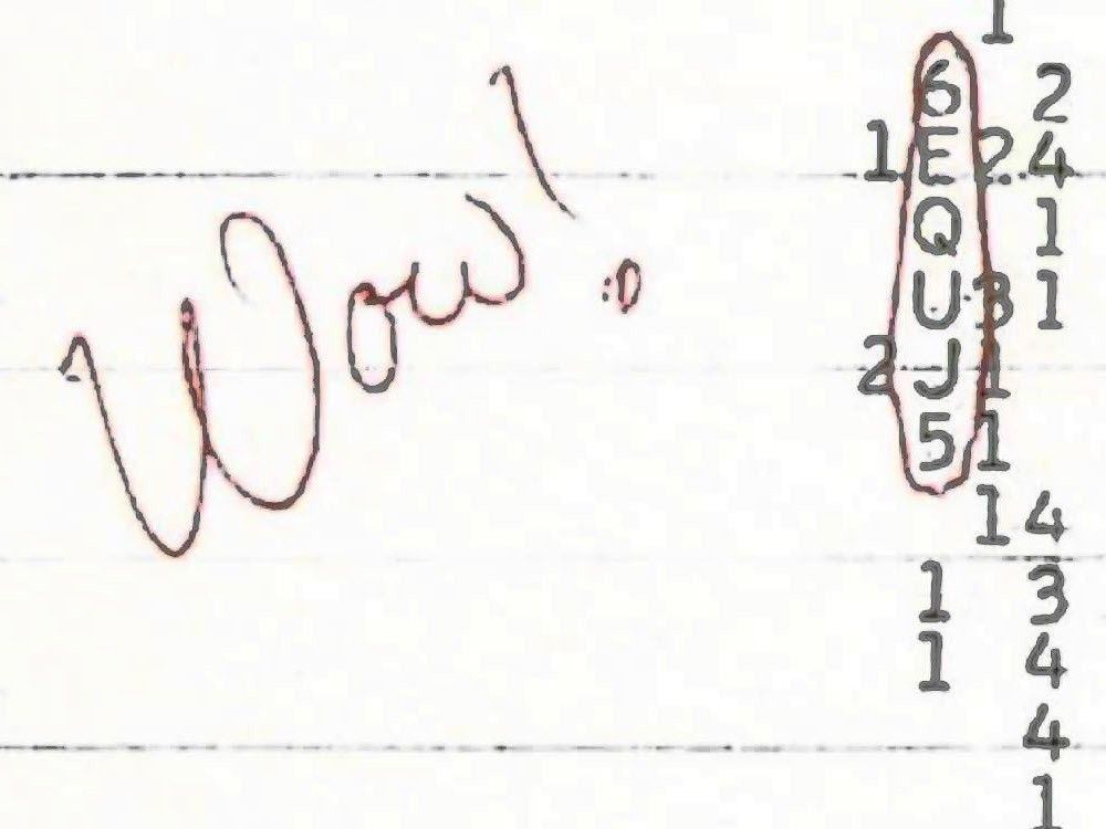 Will the Wow signal reappear like a comet? | Vancouver Sun