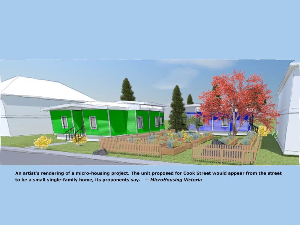 Micro-housing units proposed for lot on Cook Street in downtown ...