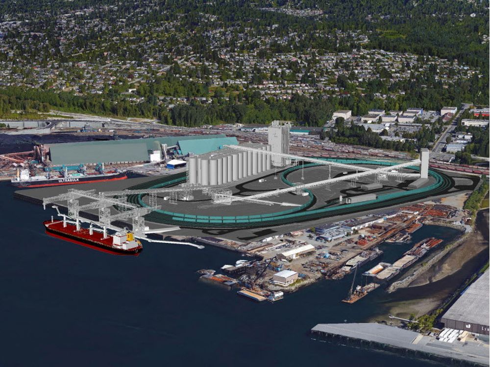 Approved grain terminal meets North Van city's concerns | Vancouver Sun