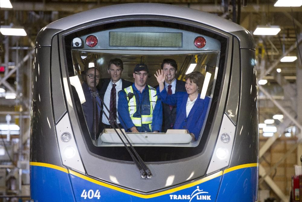 B.C. first to land transit project cash as Justin Trudeau unveils ...