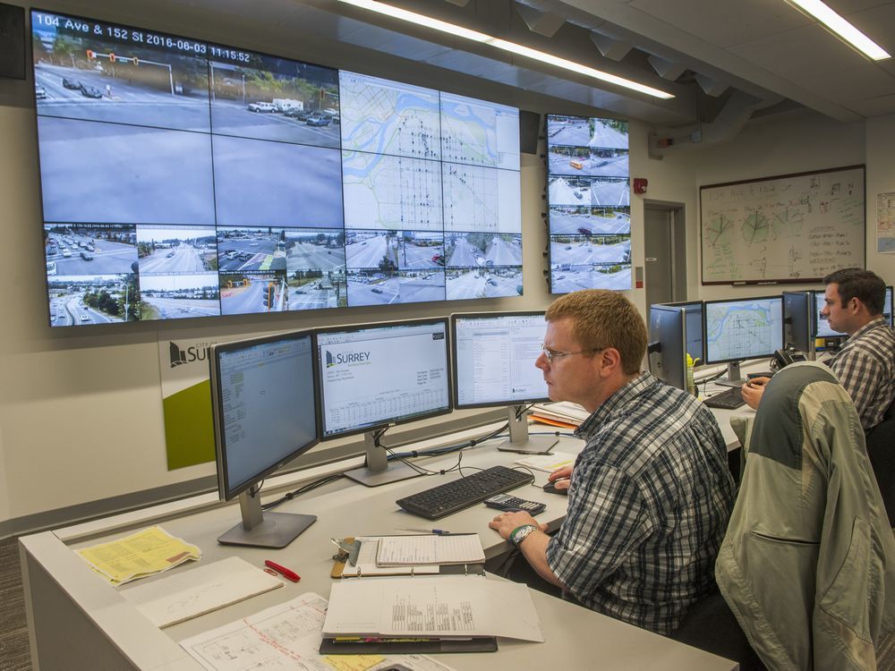 Unjammed? Inside Surrey's new traffic centre | Vancouver Sun