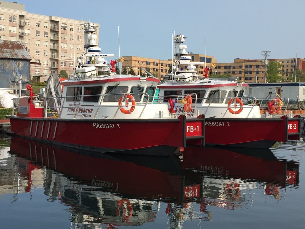 Vancouver gets new fire boats | Vancouver Sun