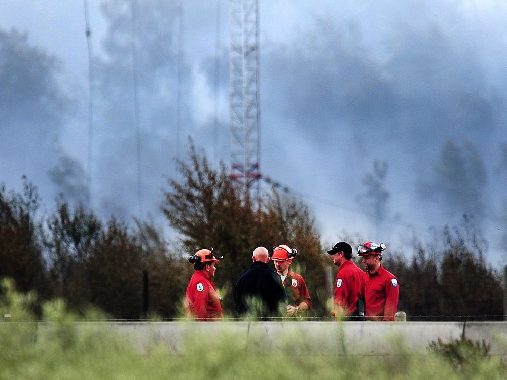 BC firefighters contain about 50 per cent of Burns Bog blaze ...