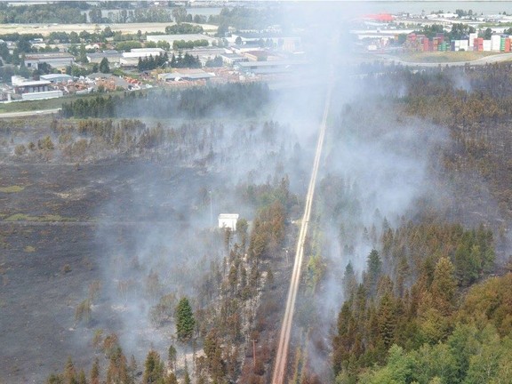BC firefighters contain about 50 per cent of Burns Bog blaze ...