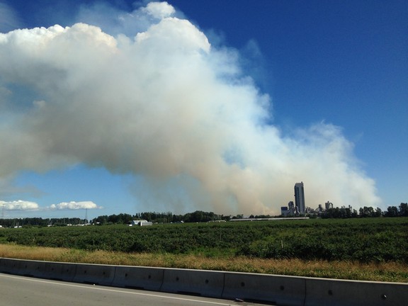 BC firefighters contain about 50 per cent of Burns Bog blaze ...