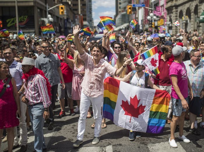 Vancouver Pride Festival: Justin Trudeau becomes first PM to march ...