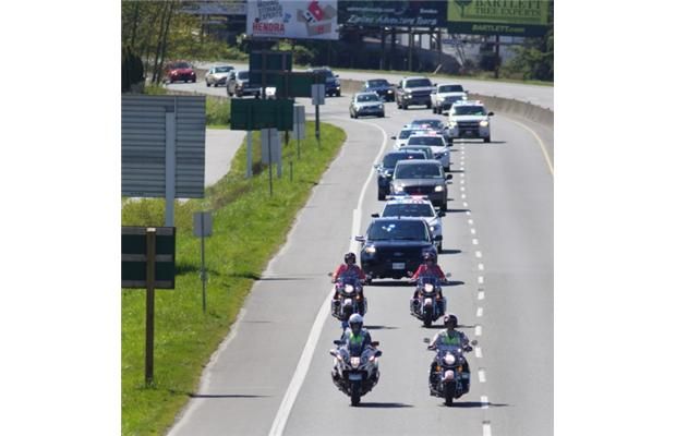 Motorcade honours Vancouver Island RCMP constable killed in crash ...