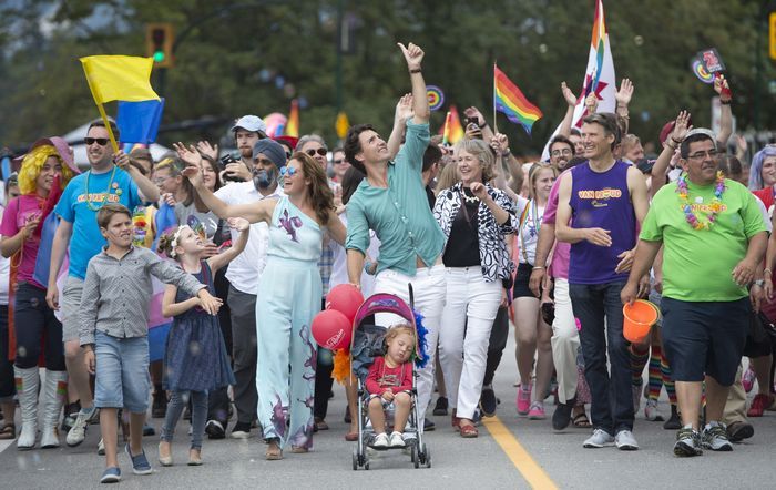 Vancouver Pride Festival: Justin Trudeau becomes first PM to march ...