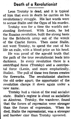 Russia revolutionary Leon Trotsky killed in 1940: This week in history ...