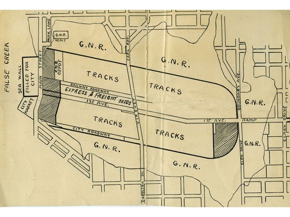 Week in History: Eastern end of False Creek is drained for railway ...