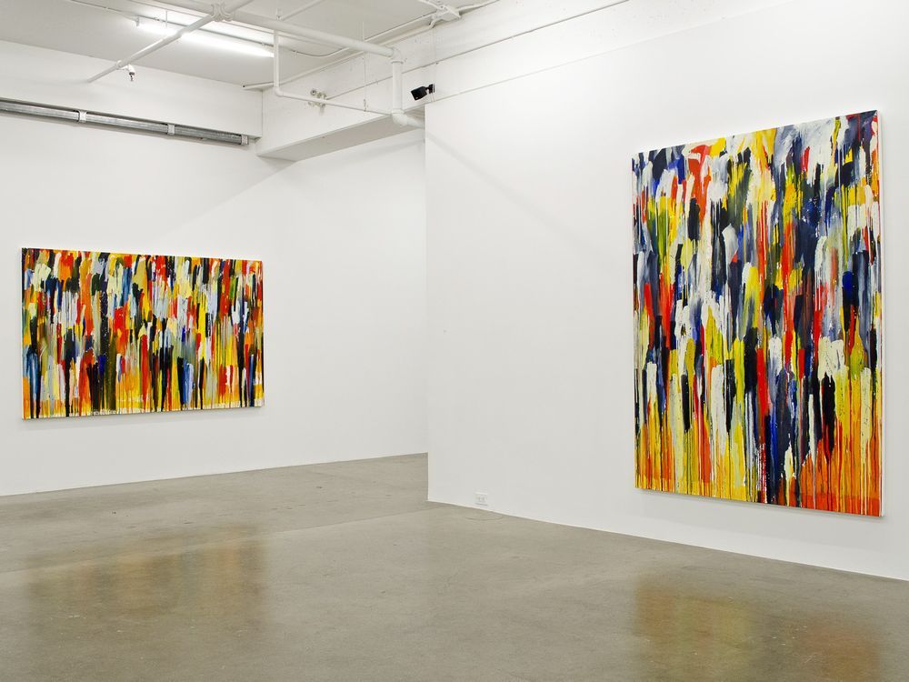 ART SEEN: Pierre Coupey's new paintings embody the passage of time ...