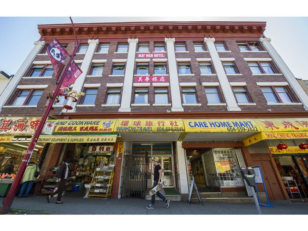 Chinatown's historic May Wah Hotel back on the market | Vancouver Sun