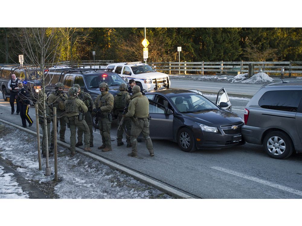 RCMP tactical team rescues hostage from car after shooting in Mission ...
