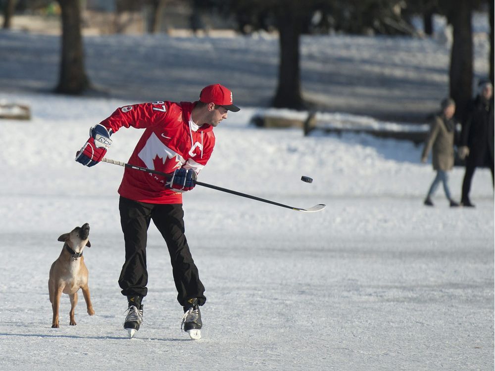 Photos: Skating allowed at Trout Lake for first time in 20 years ...