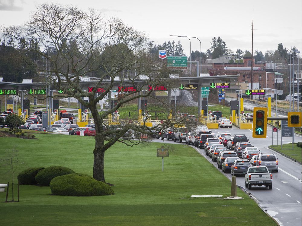 Traffic Alert: Long border waits on Good Friday | Vancouver Sun