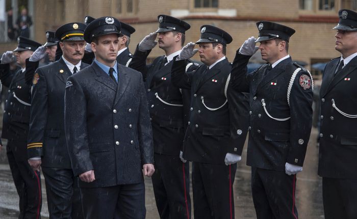 Photos: Vancouver firefighter Robert Roselund given departmental ...