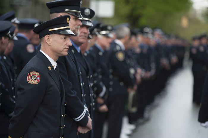 Photos: Vancouver firefighter Robert Roselund given departmental ...