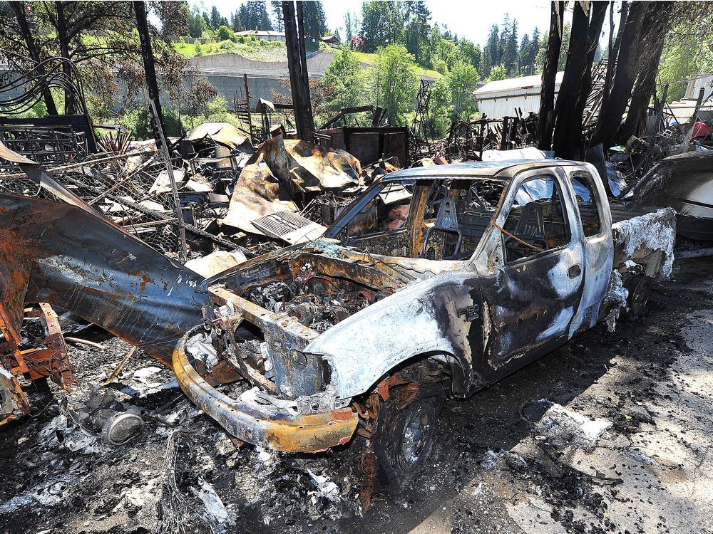 Delta fire features exploding propane tanks, but could have been worse ...