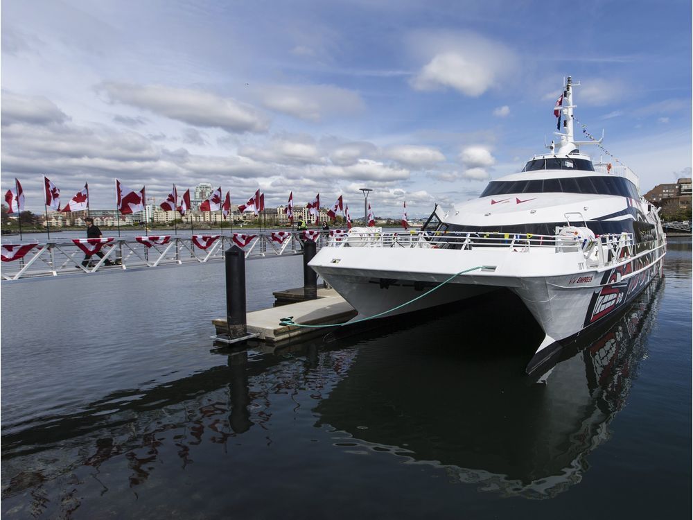 V2V eyes second Victoria-Vancouver ferry as first launches | Vancouver Sun