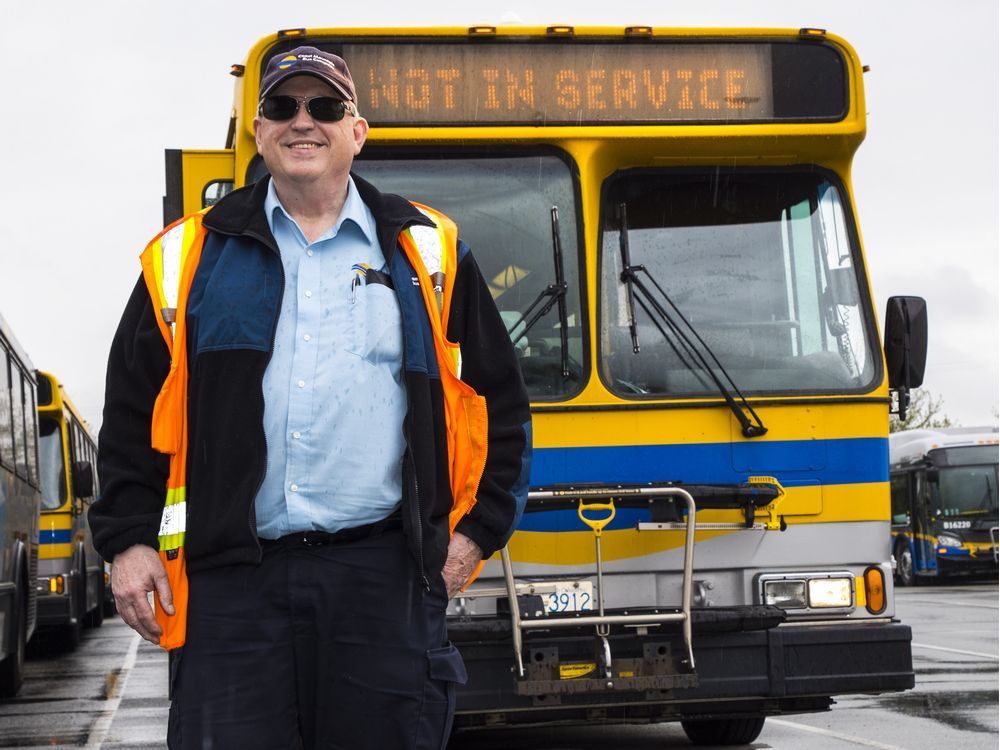 Long-serving B.C. bus driver makes final run after 48 years of service ...