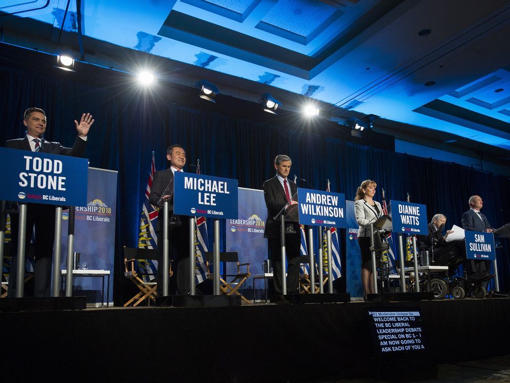 B.C. Liberal leadership hopefuls square off in final leadership debate ...