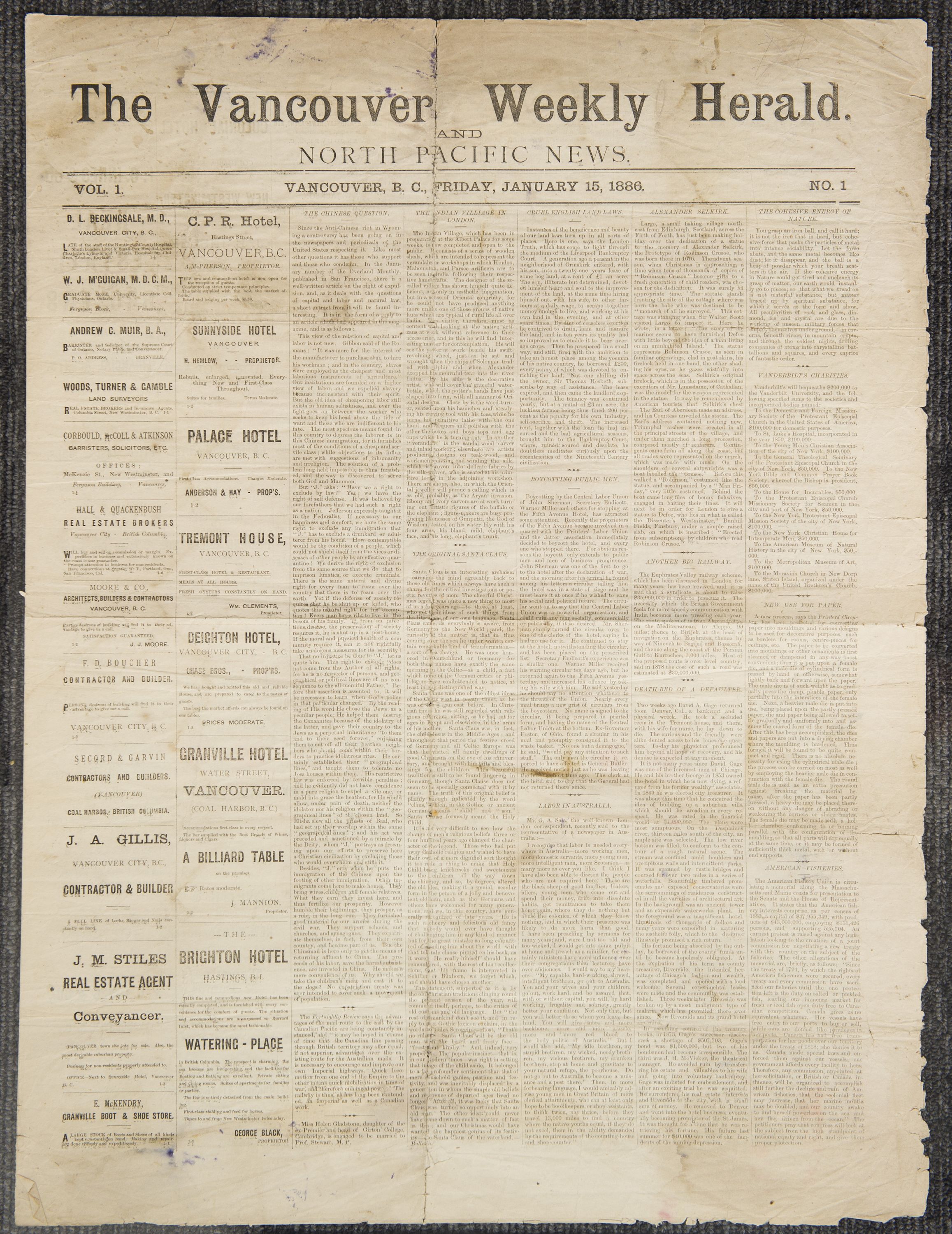 A heralded glimpse of Vancouver, before it was Vancouver | Vancouver Sun