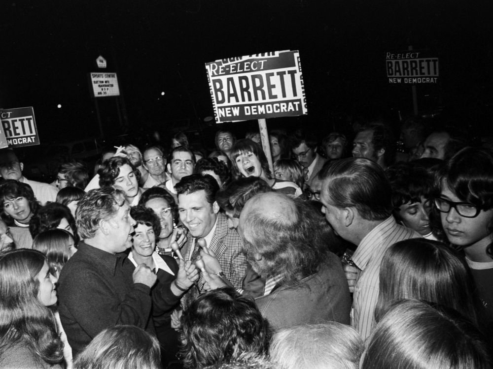 Dave Barrett, first NDP premier of B.C., dead at 87 | Vancouver Sun