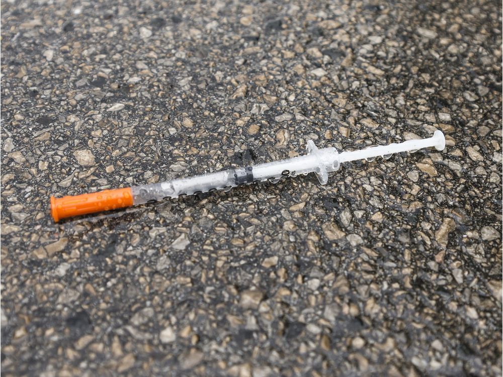 Man pricked by syringe hidden in hollow fence post in downtown Victoria ...