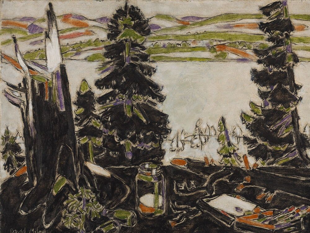 A few bright spots doesn't save the dreary David Milne exhibition ...