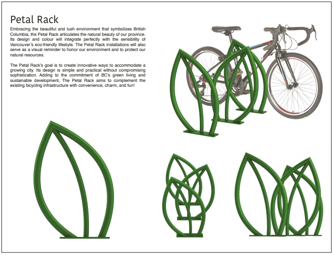 Vancouver cyclists invited to vote for city's next bike rack design ...
