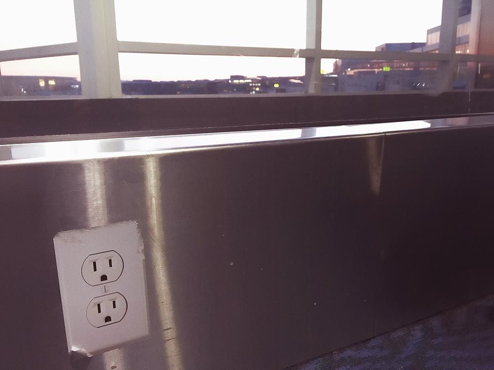 Vancouver Airport latest victim of fake outlet sticker prank ...