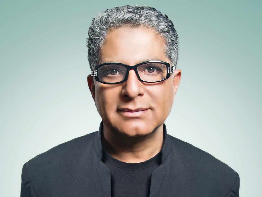 Deepak Chopra to appear in Vancouver to share his 'future of well-being ...
