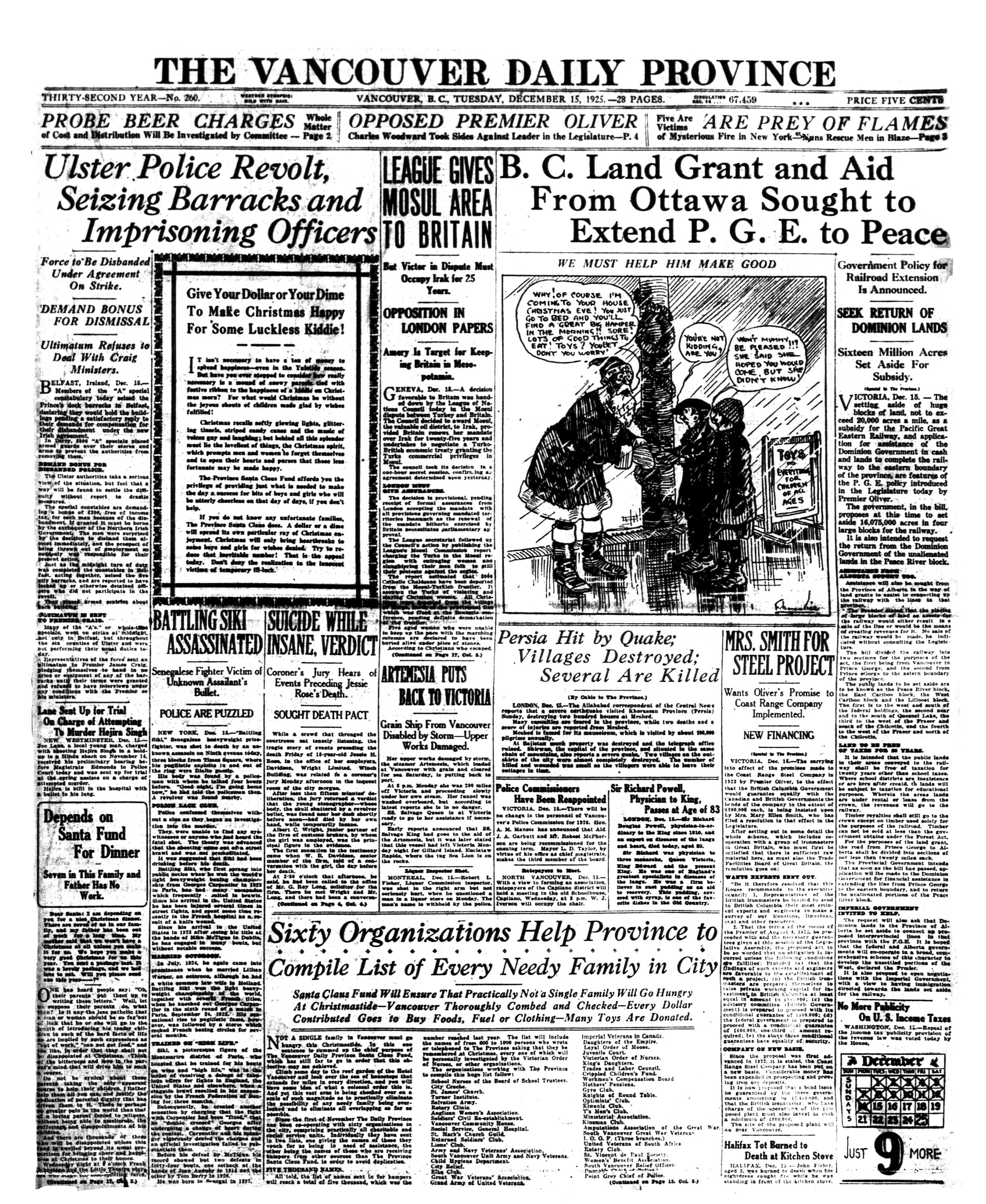 This Week in History: 1925 The People's Paper goes big over a tragedy ...