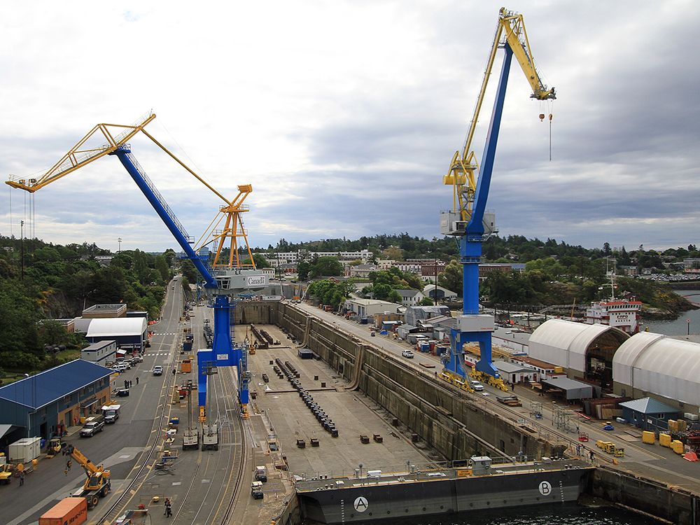 Feds award $7B in contracts to 3 shipyards, including Seaspan Victoria ...