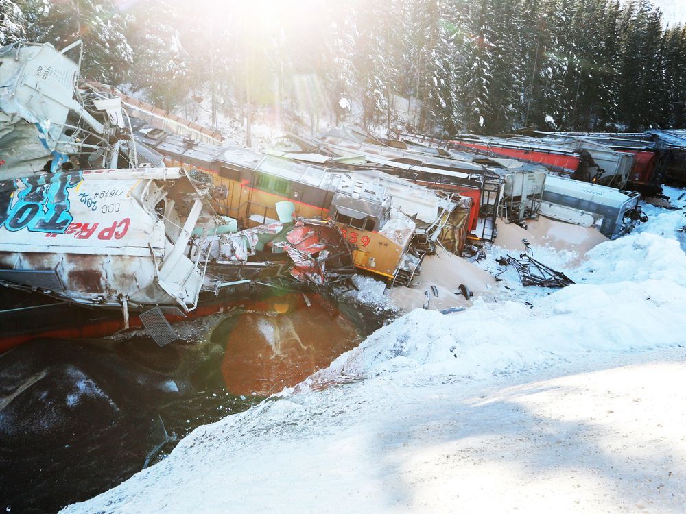 Three dead following CP Rail train derailment near Field, B.C ...