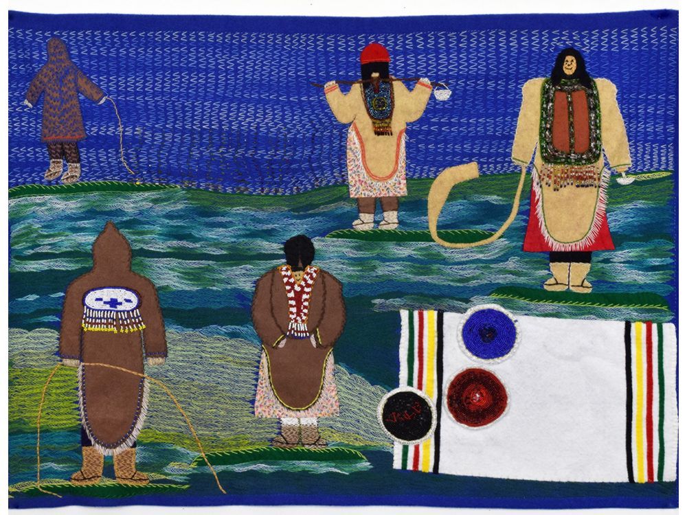 A close-knit Inuit family filled Janet Nungnik with happiness ...