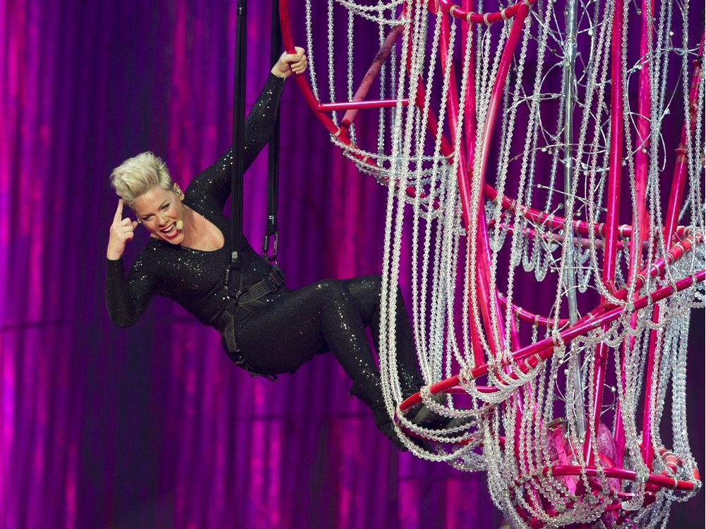 Concert Review: P!nk's Beautiful Trauma tour at Rogers Arena ...