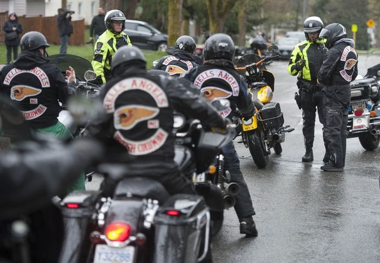 Photos: B.C. Hells Angels hit the road for the annual 'Screwy Ride ...