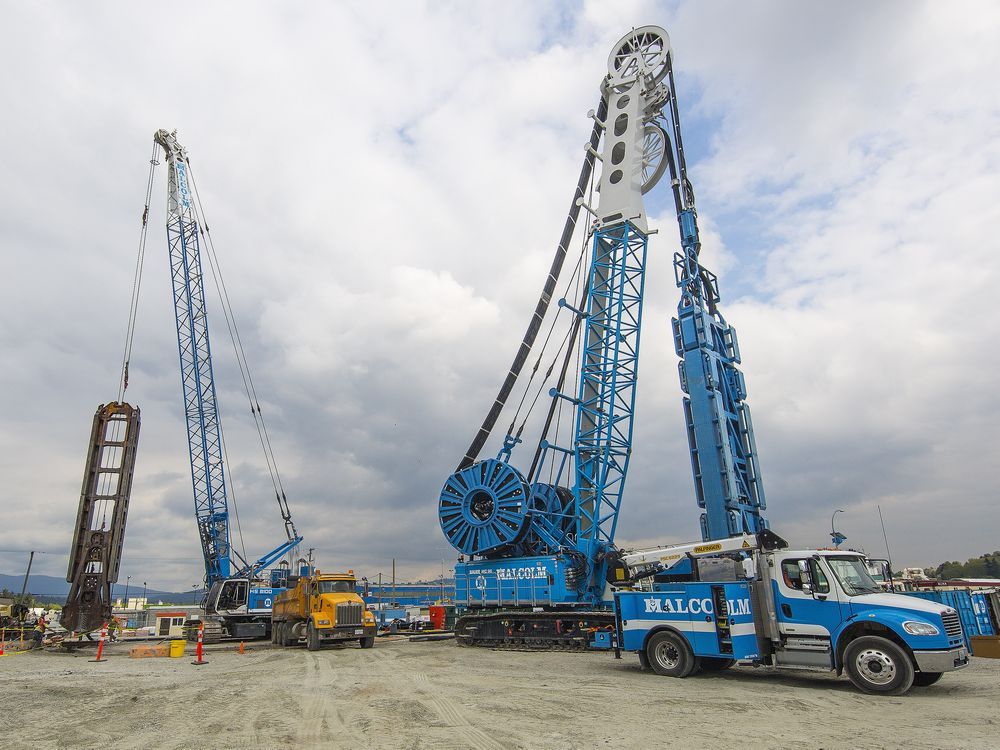 New drinking water supply tunnel being constructed under Burrard Inlet ...